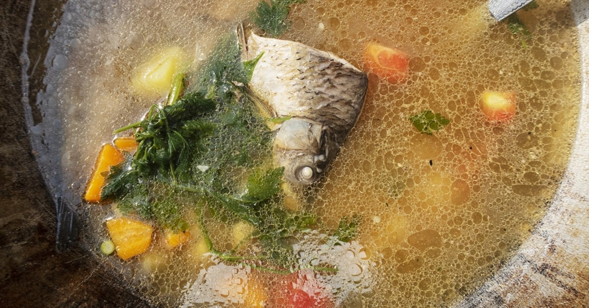 Συνταγή για ψαρόσουπα από τη διατροφολόγο