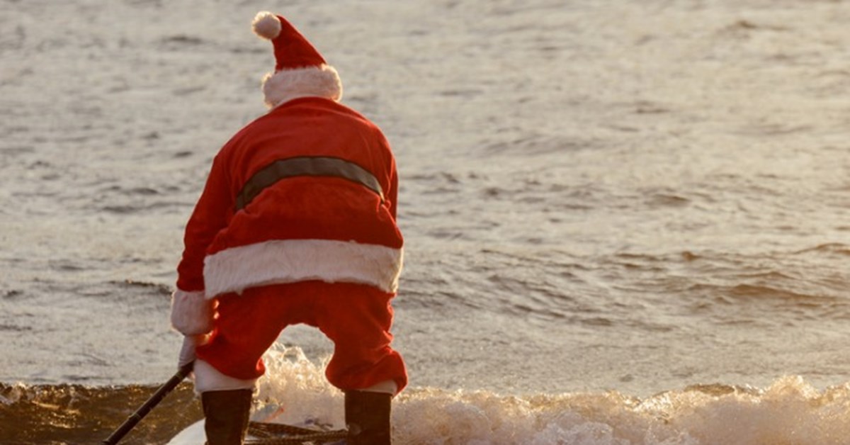 Santa sup tour: Έλα να κάνεις sup για καλό σκοπό!